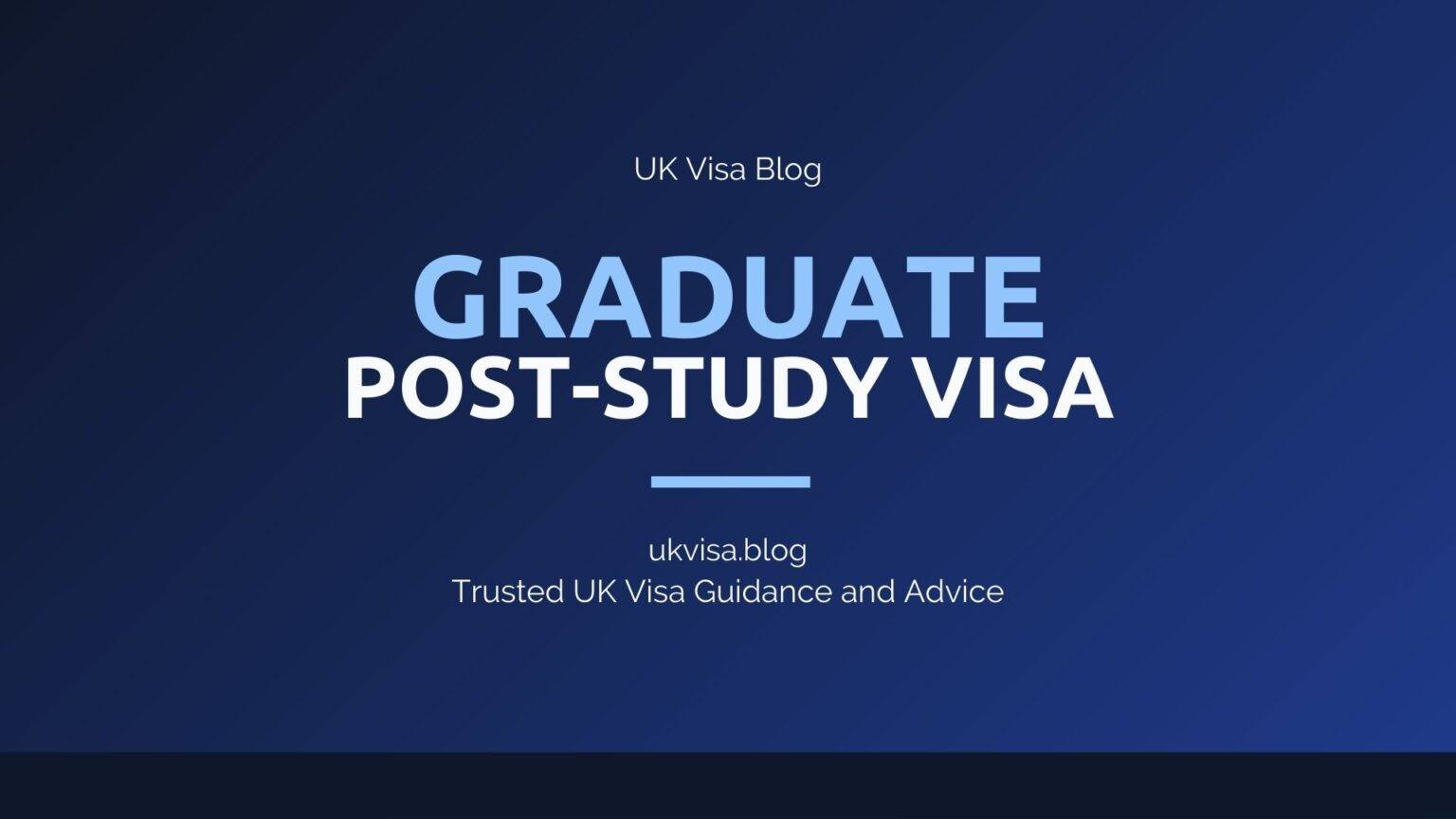 UK Post Study Work Visa 2026: PSW Visa Fees, Eligibility & Rules