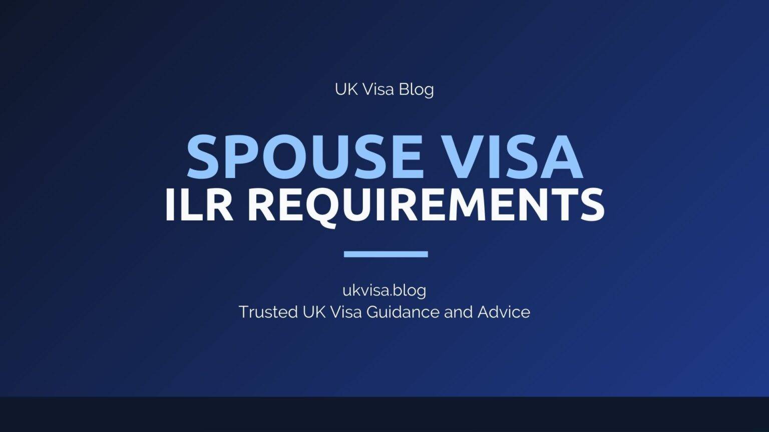UK Spouse Visa ILR Requirements 2026: Settlement Guide | SET(M)