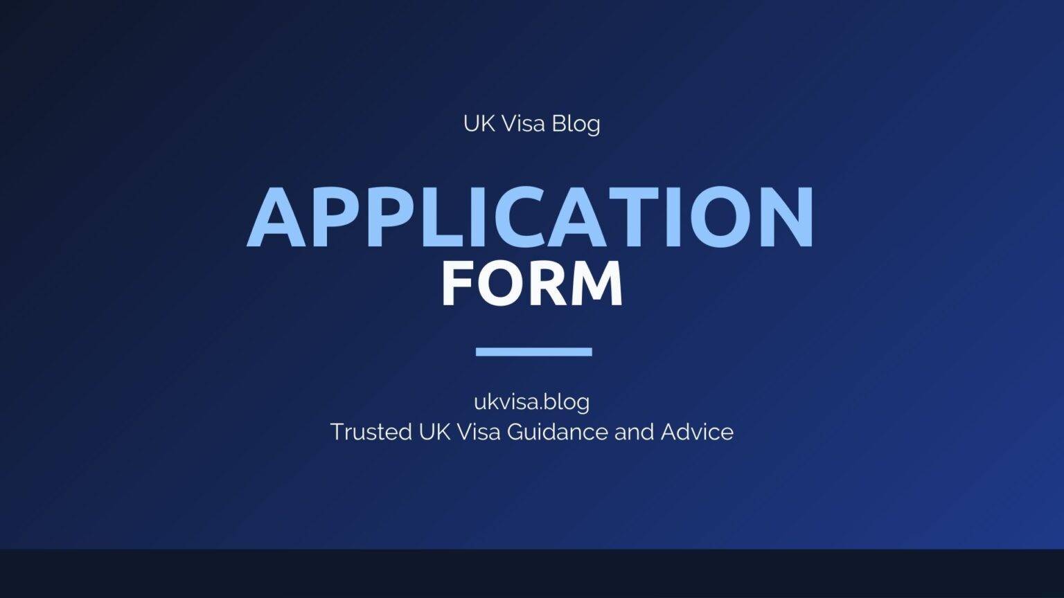 UK Visa Application Form 2026: Sample PDF Guide | How to Fill