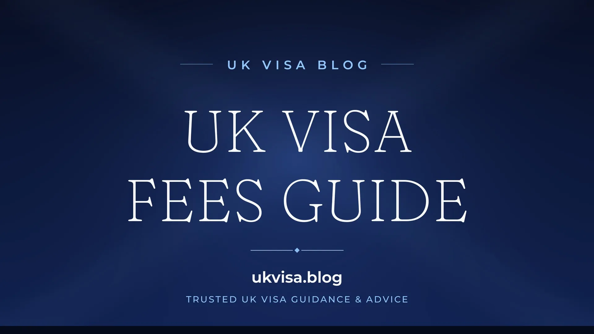 UK Visa Fees 2026: Visit, Work, Study & Family Costs | Guide