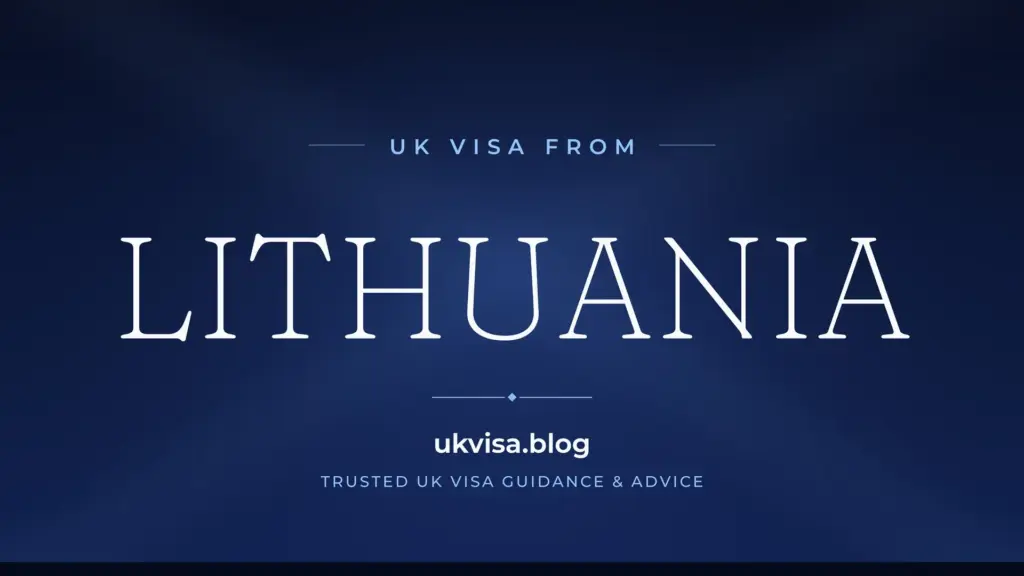 UK Visa from Lithuania 2026: ETA, Requirements & Fees